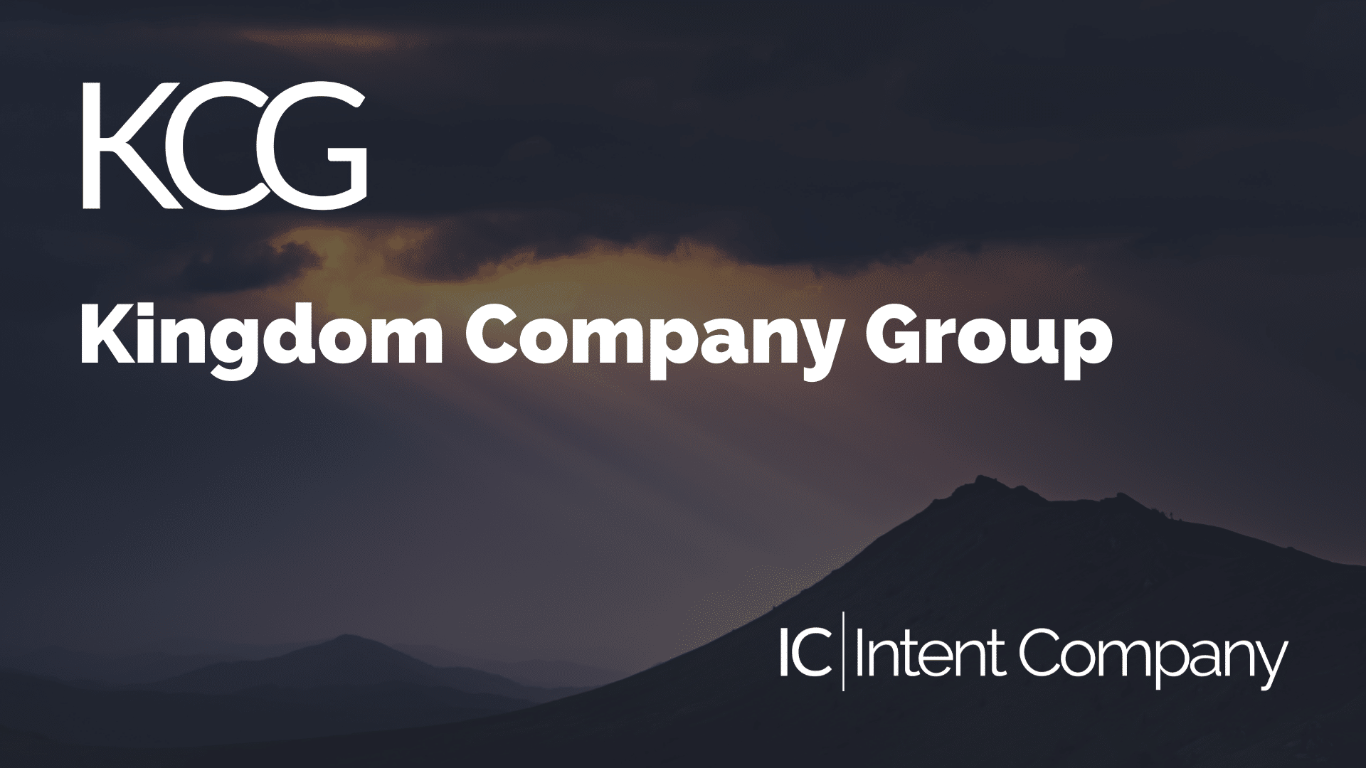 Kingdom Company Group Registration - Intent Company